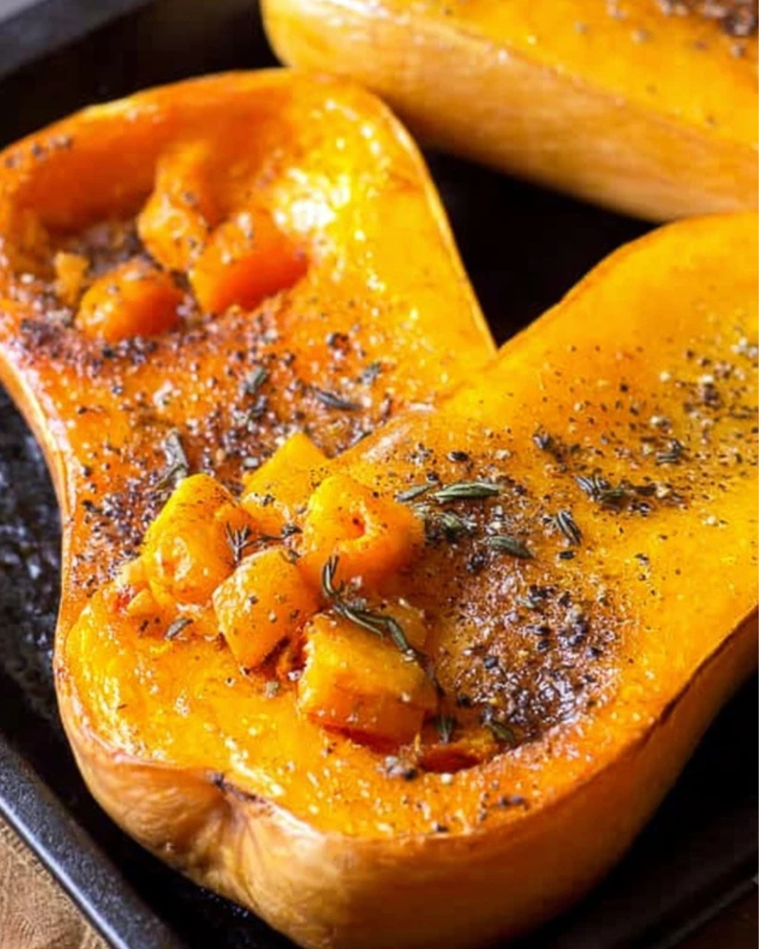 Oven Roasted Butternut Squash - BasCooking