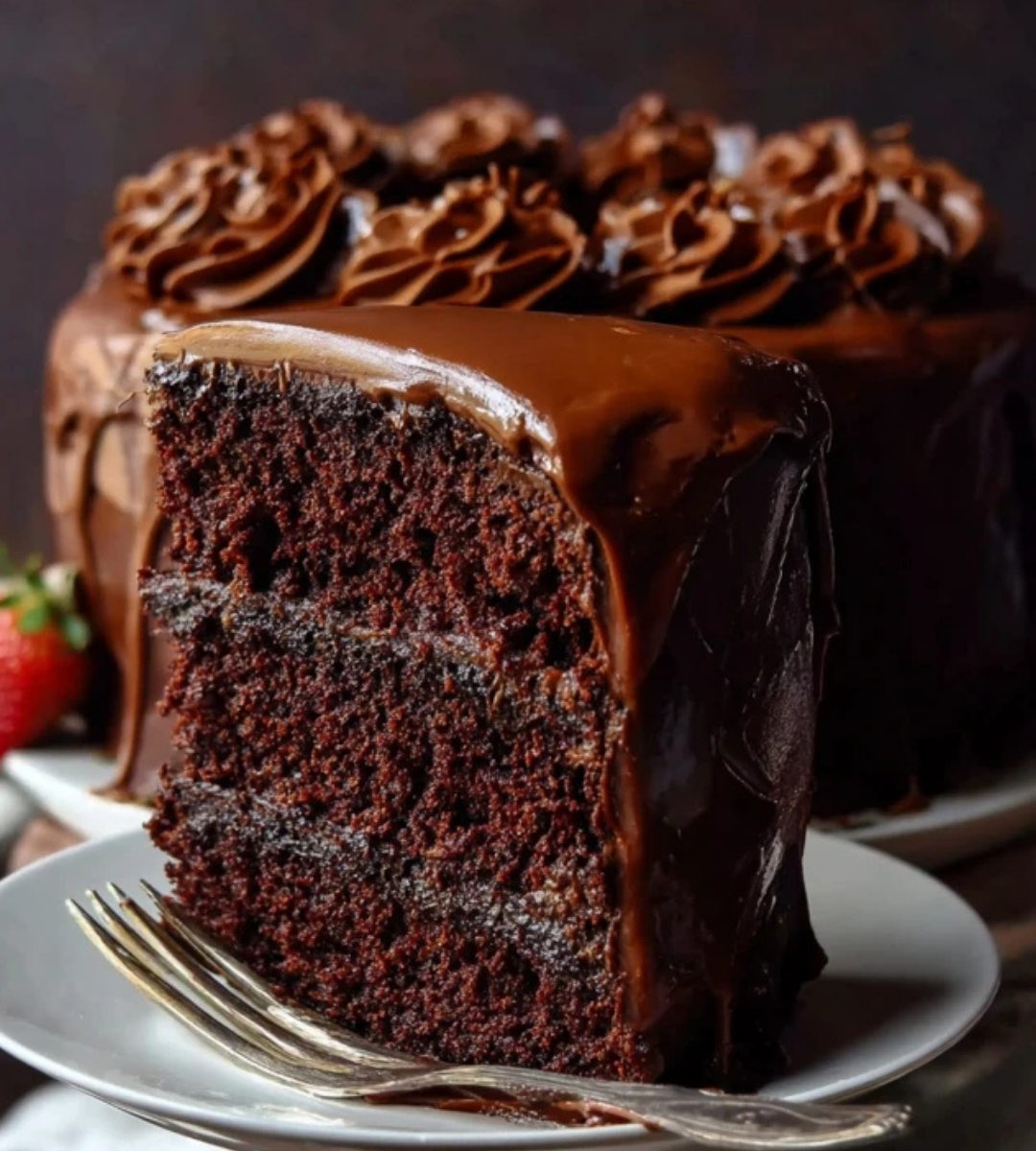 Matilda Chocolate Cake - BasCooking